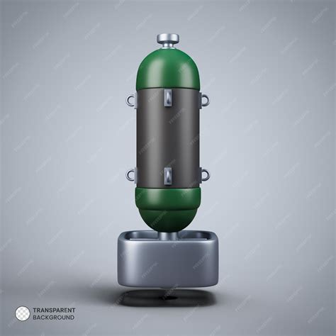 Premium Psd Nuclear Explosive Concept Icon Isolated 3d Render