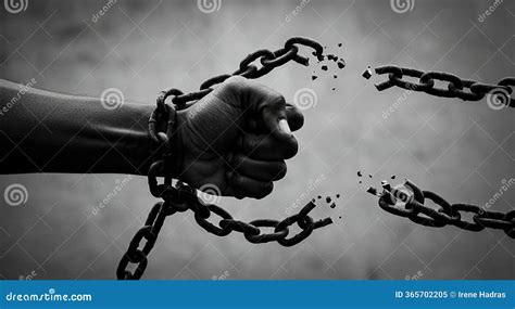 Heavy Chain Drooping Parallel Stock Image 11005531