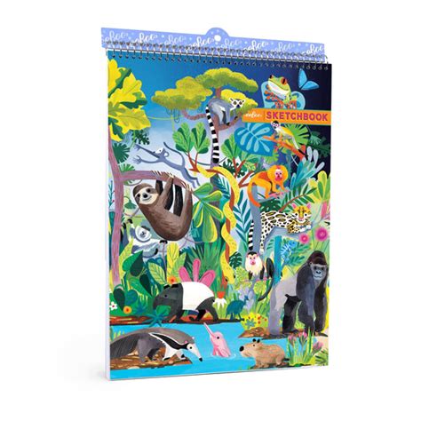 Eeboo Sketchbook Rainforest Growing Tree Toys