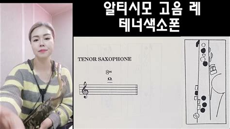 [색소폰 운지] 알티시모 고음레 테너색소폰 프레절넷 Youtube