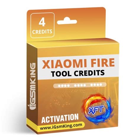 Xiaomi Fire Tool 4 Credits Gsm King