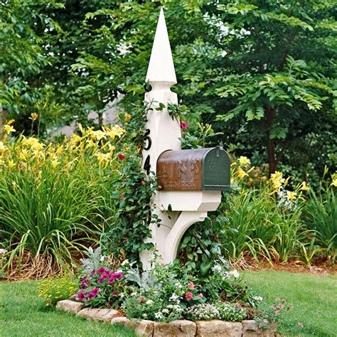 Front Yard Mailbox Gardens Better Homes And Gardens