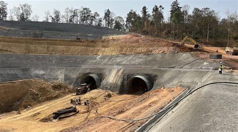 Excavation Of Thailand S Longest Railway Tunnel Has Begun On Den Chai