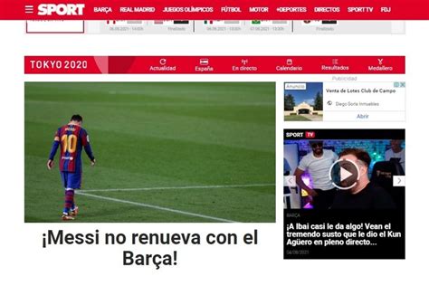 Qué dijeron los medios de todo el mundo sobre la salida de Lionel Messi del Barcelona