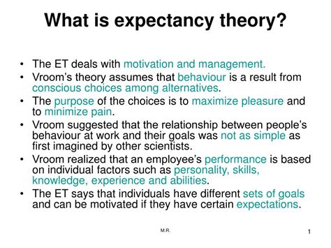 Vrooms Expectancy Theory Of Motivation Examples At Dolores Bennett Blog