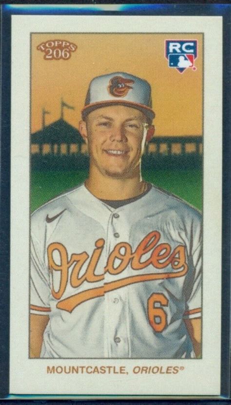 2021 Topps 206 Series 1 Cycle Back 47 Ryan Mountcastle 25 Rc For
