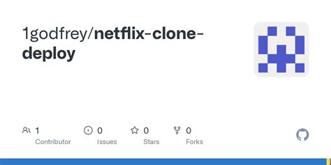 Github 1godfreynetflix Clone Deploy