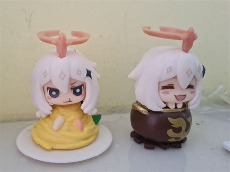 Genshin Impact Paimon Figurine Hobbies And Toys Memorabilia