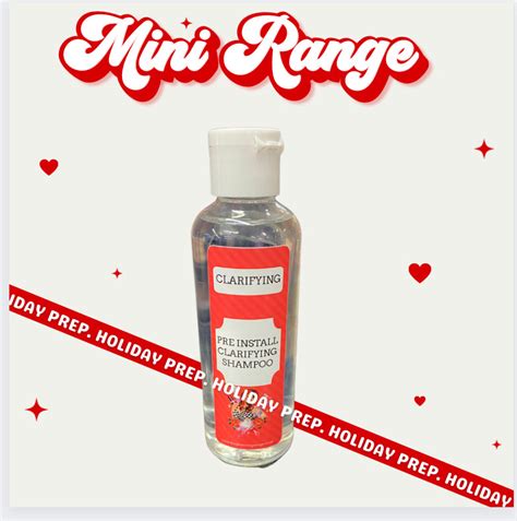 Mini Clarifying Shampoo 100ml Glamour Garage Shop
