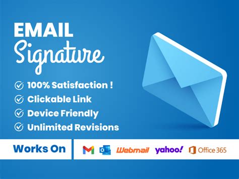 Clickable HTML Email Signature Design And Source Code Upwork