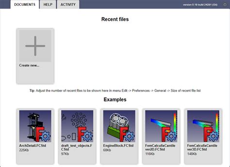 Getting Started Freecad Documentation