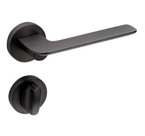 Gunmetal Grey Door Handles Hardwarebox