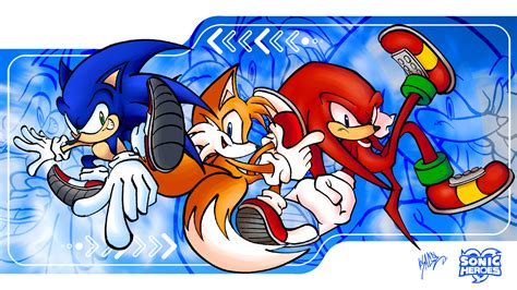 Sonic Heroes By Azurevan On Newgrounds