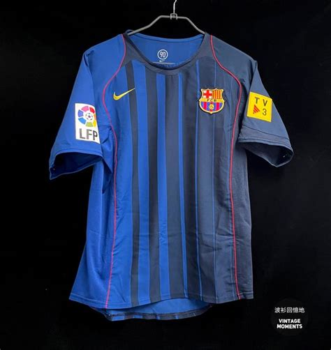 巴塞0405客場 美斯 Barcelona Away Messi 波衫回憶地vintage Moments