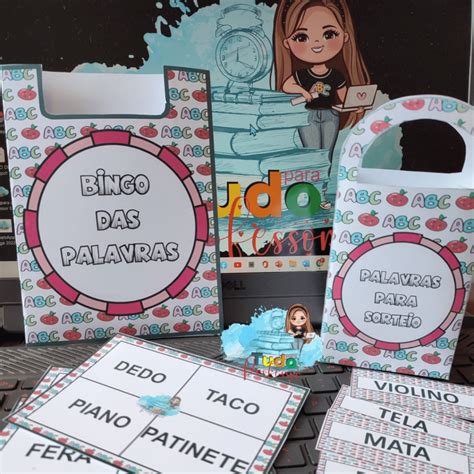 Jogo Bingo Das Silabas Simples Cartelas