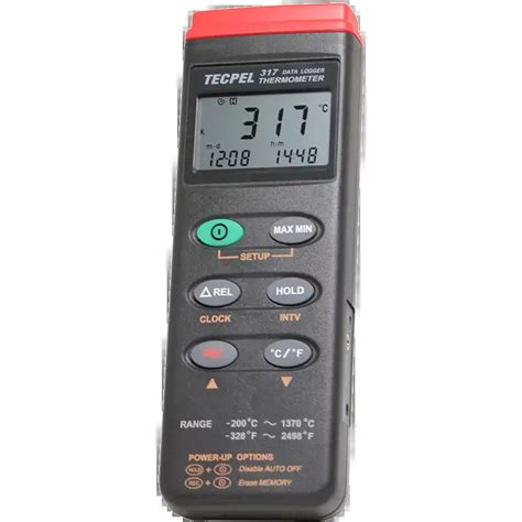 Dtm 317 單通道 溫度記錄器 熱電偶溫度計 K型溫度計 K型熱電偶溫度測線