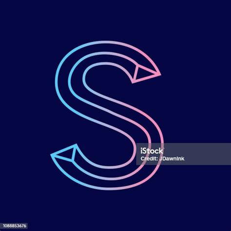 와이어 프레임 문자 S 개요 비스듬한 3d 문자 디자인 알파벳 S에 대한 스톡 벡터 아트 및 기타 이미지 알파벳 S 0명