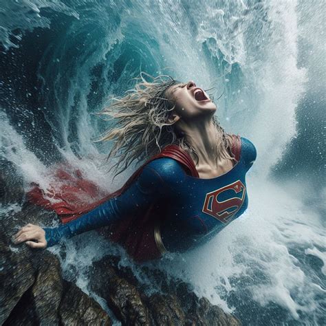 Supergirl Vs Wave 19 By Dtostng On Deviantart