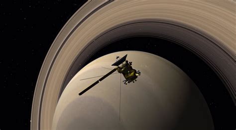 La Nasa Recibe La última Señal De La Nave Cassini Desde Saturno