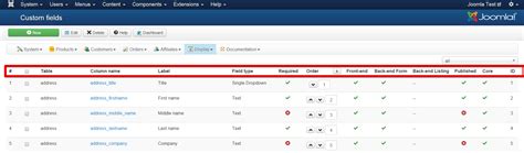 Hikashop Custom Fields