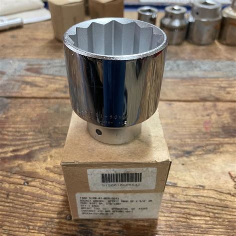 Wright 34 Drive 50mm 12 Point Chrome Socket 61 50mmc Harry J