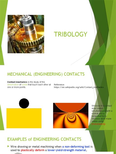 Mate464 W4 Tribology V2 Pdf Wear Friction