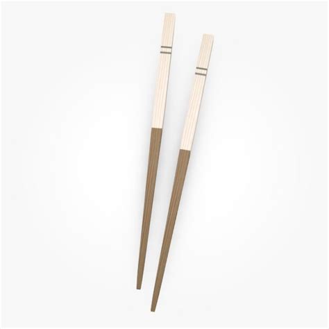 3d Model Chopsticks Chop Stick