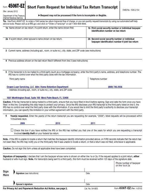 Ocwen Foreclosures Form Fill Out Printable PDF Forms Online