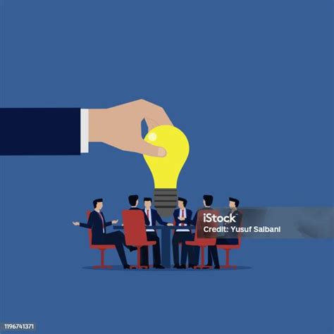 비즈니스 팀 회의 는 새로운 아이디어를 검색합니다 배경 화면 배너 배경 책 일러스트 레이션 및 웹 방문 페이지에 대한 그림