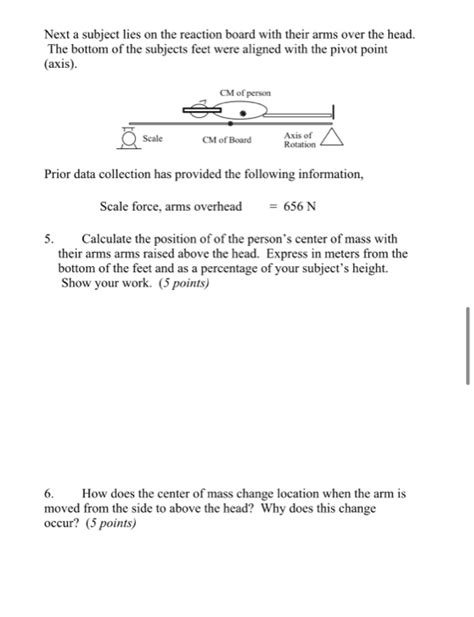 Solved The Center Of Mass Of An Object Can Be Determined Chegg