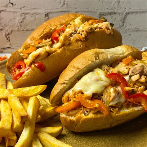Salmon Cheesesteak Corrie Cooks