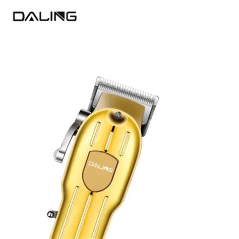 Máquina De Cortar Cabelo Profissional Sem Fio DL Daling