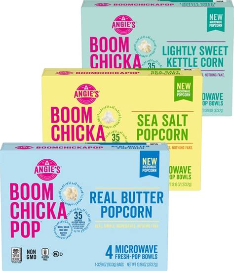 Angies Boomchickapop Real Simple Ingredients Angie Boomchickapop