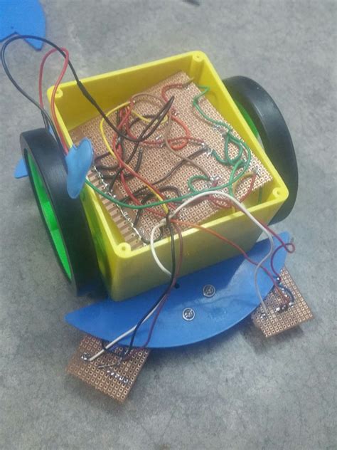 Black Line Following Bot 5 Steps Instructables