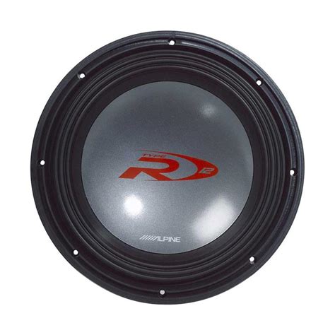 Jual Alpine SWR 1242D Dual Voice Coil Type R Series Subwoofer 12 Inch