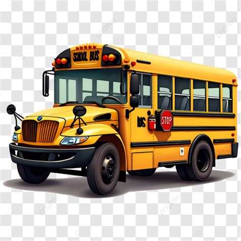 Yellow School Bus Clipart Cuet Cartoon Yellow School Bus Png