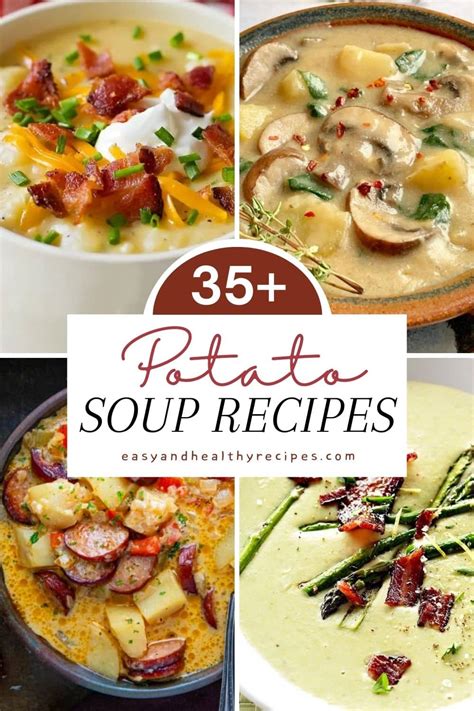 35 Warm And Cozy Potato Soup Recipes Easy And Healthy Recipes
