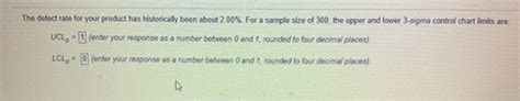 solved the defect rate for your product has historically