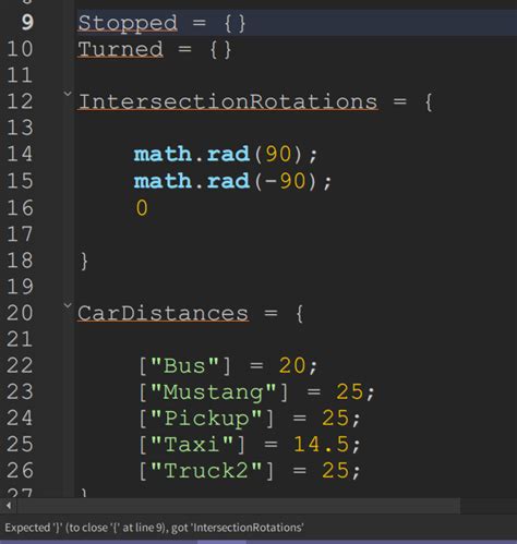 Red Underline Under Tables Scripting Support Developer Forum Roblox