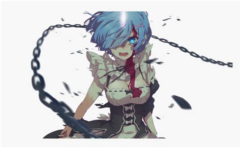 Rem From Re Zero Png Download Re Zero Rem Demon Transparent Png Kindpng