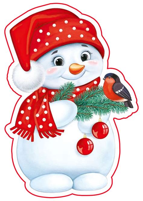 Boneco De Neve Presentes De Natal Imagem Sem Fundo Contorno Png