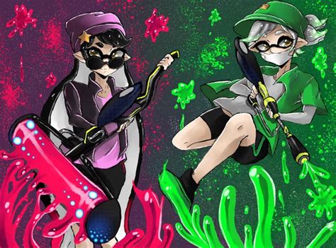 Splatoon Agent And Callie And Marie Steemit