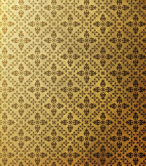 Old Paper With Vintage Pattern Stock Illustration Illustration Of