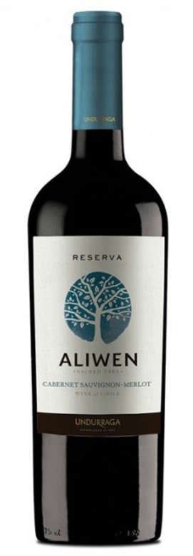 Booz Cl Vino Undurraga Aliwen Cabernet Sauvignon Merlot 750cc