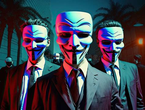 Vendetta Masks Stock Illustrations 20 Vendetta Masks Stock