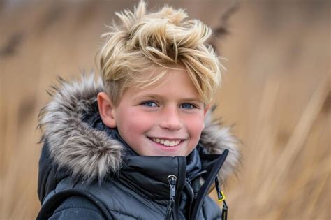 Premium Photo Giggle Galore Vests Are Smiling Boy