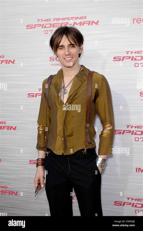 Reeve Carney At Arrivals For The Amazing Spider Man Premiere Regency Village Westwood Theatre