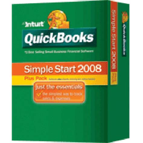 Intuit QuickBooks Simple Start Plus Pack Software