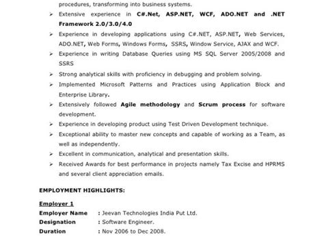 Wcf Resume Sample Mvc Resume Sample Annecarolynbird Williamson Ga Us