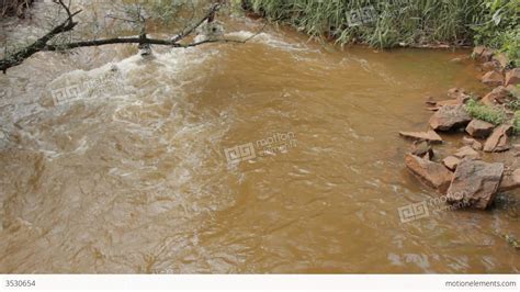 Water Pollution Dirty Water Rust Water Stock Video Footage